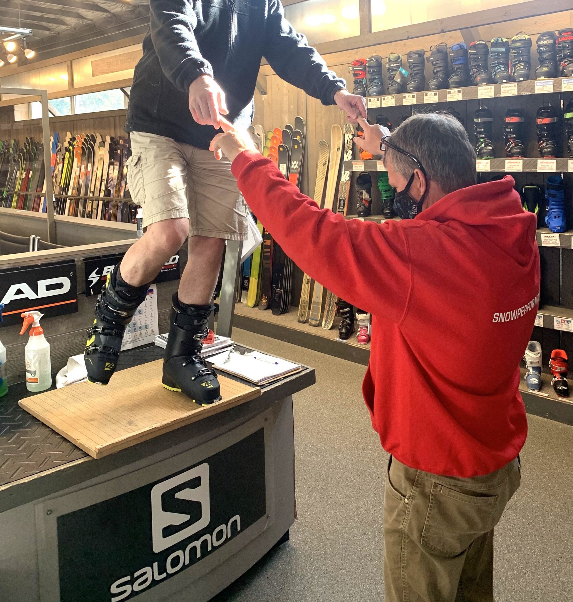 Equipment and Boot Fitting – Snowperformance